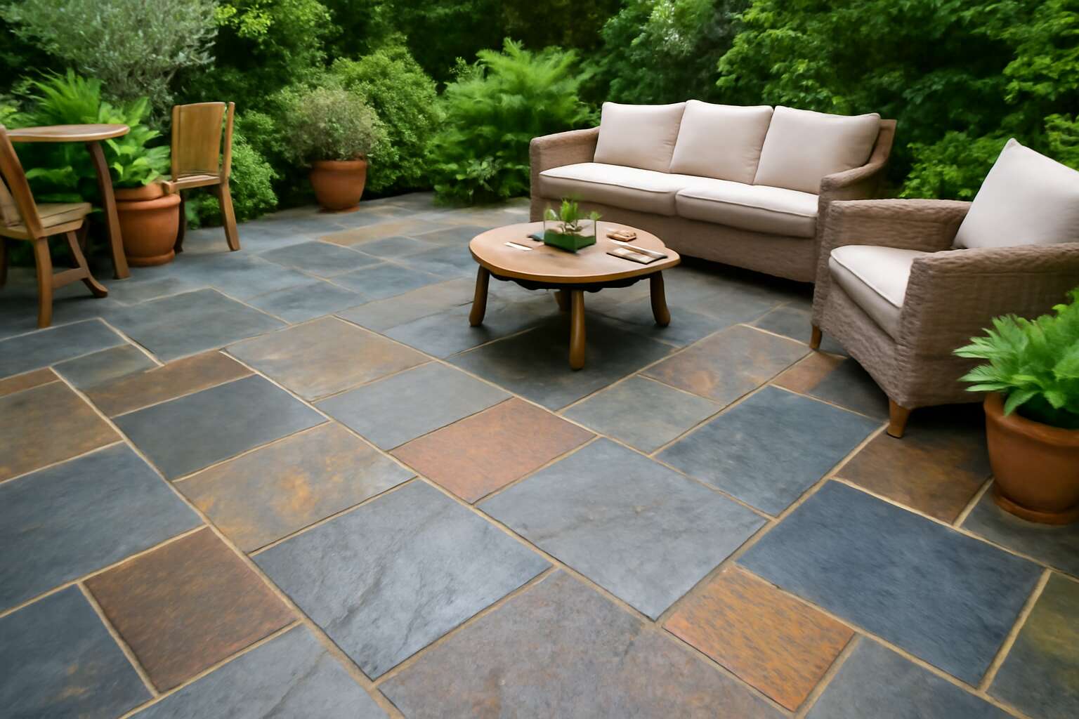Stylish and Durable Outdoor Slate Floor Tiles for Perfect Outdoor ...