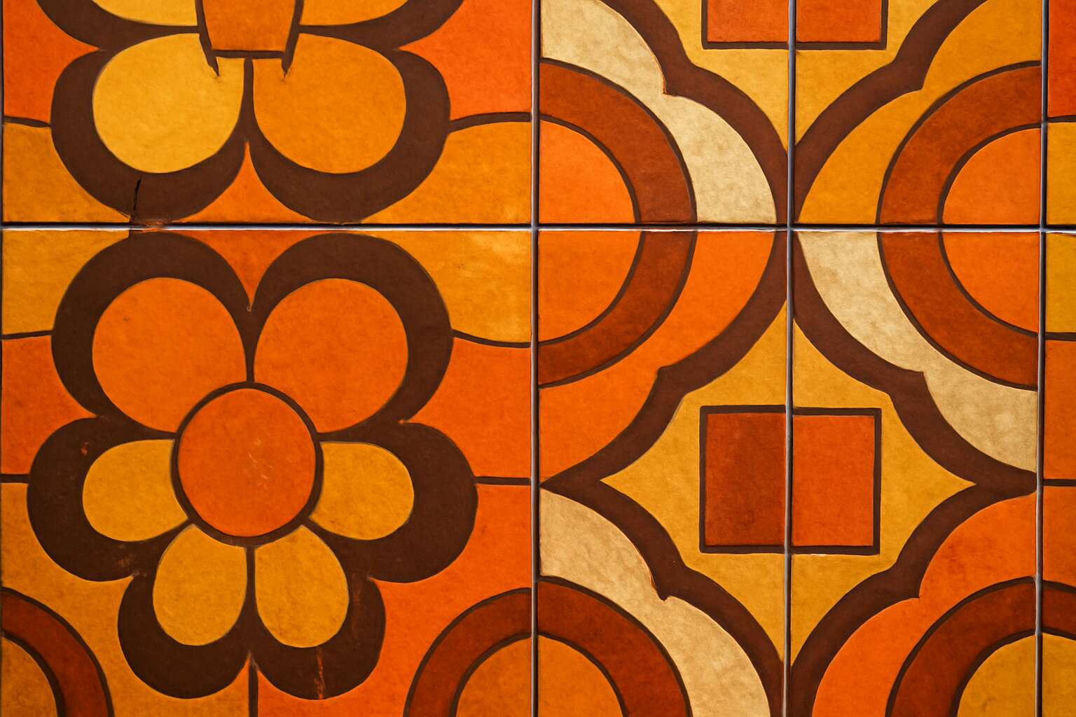 Vibrant Nostalgia: A Guide to Authentic Floor Tiles 70s for Retro Home ...