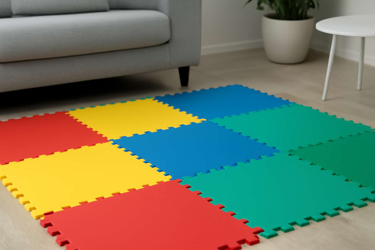 Transform Your Space with Stylish & Durable Interlocking Floor Tiles ...